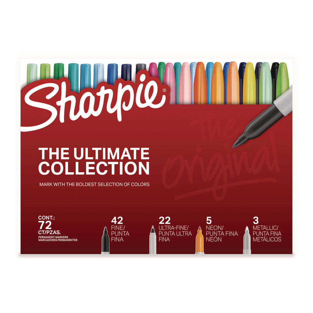 Sharpie® Permanent Markers Ultimate Collection, 72/Pack | Flipcost.com