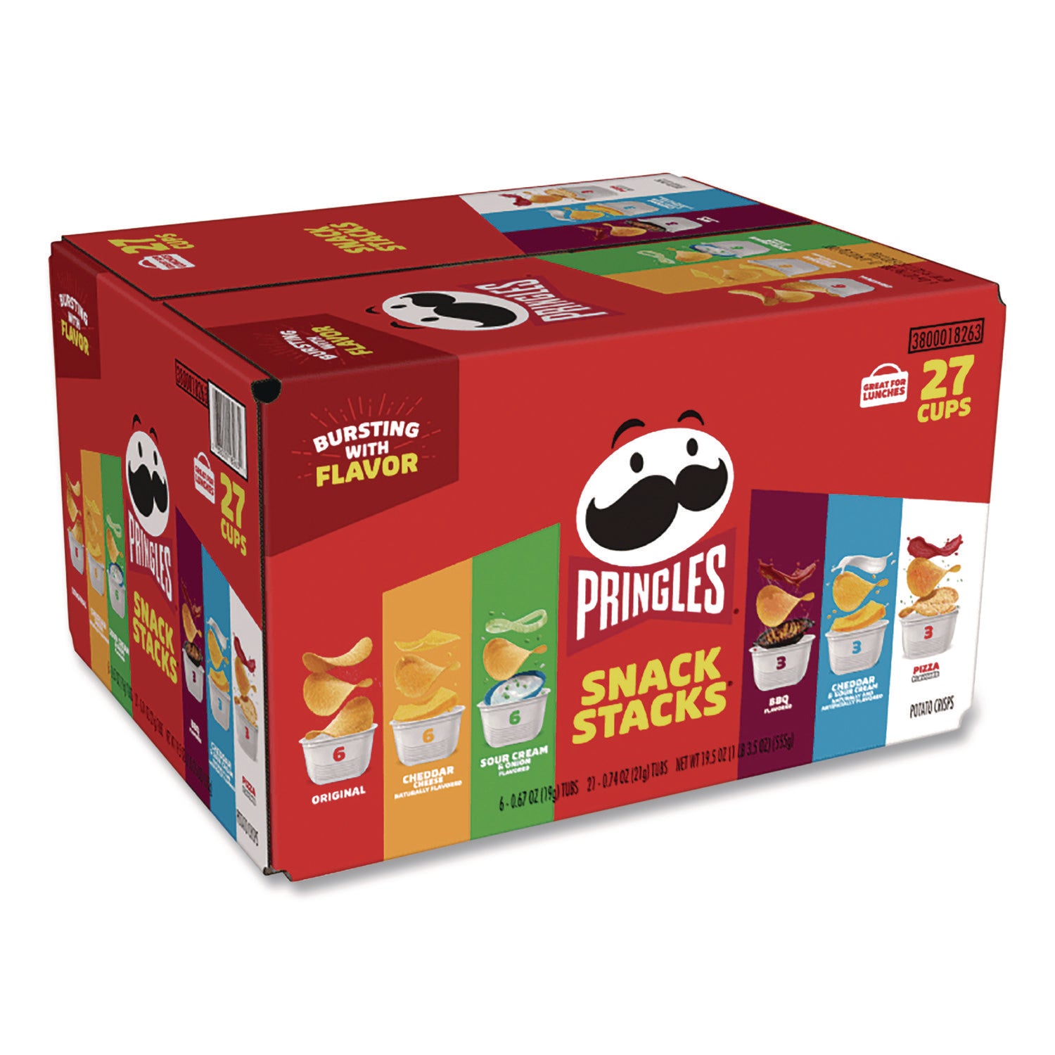 Pringles® Snack Stack Variety Pack Crisps, (6) 0.67 and (21) 0.74