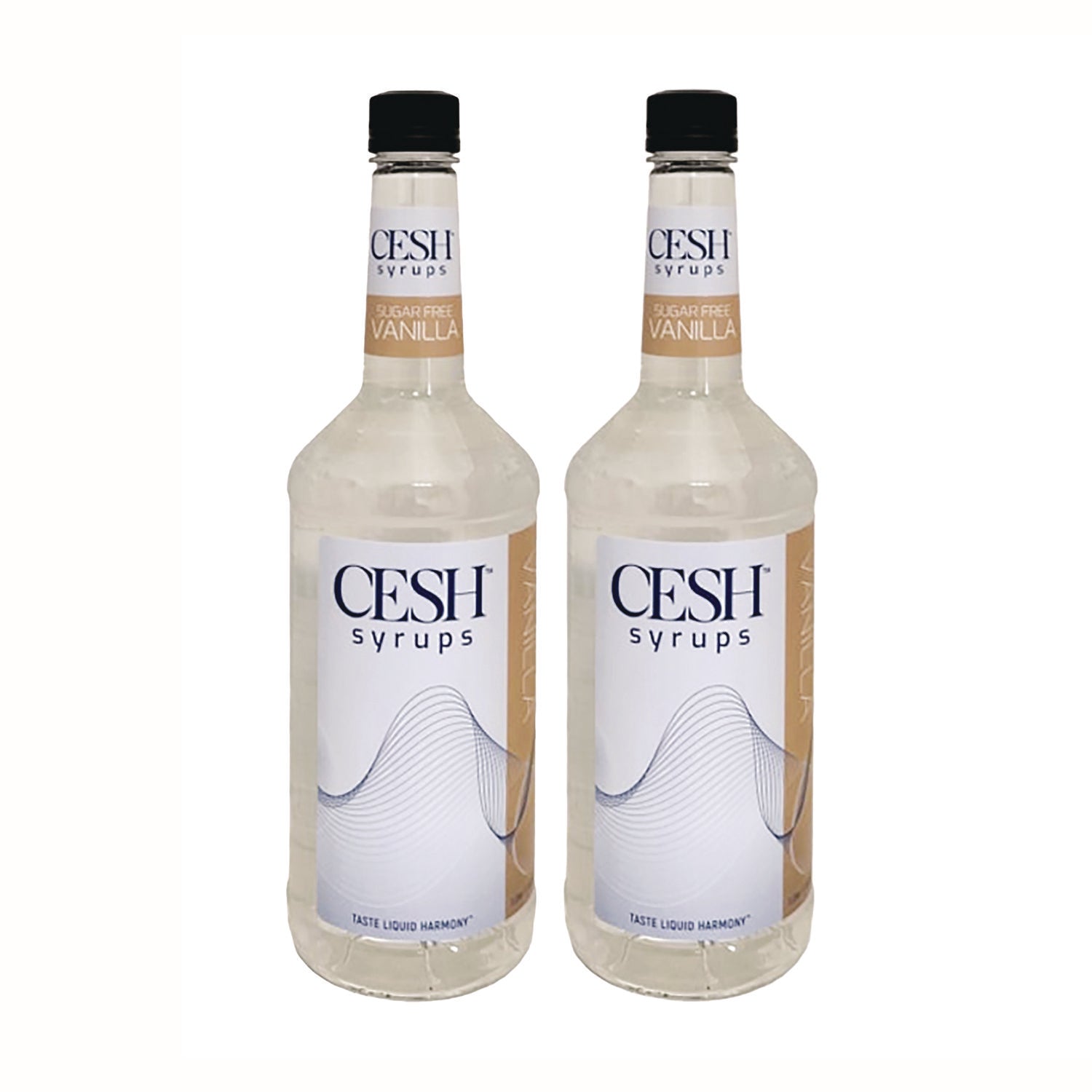 CESH™ Vanilla Sugar-Free Syrup, 33.81 oz Bottle, 2/Carton - Flipcost