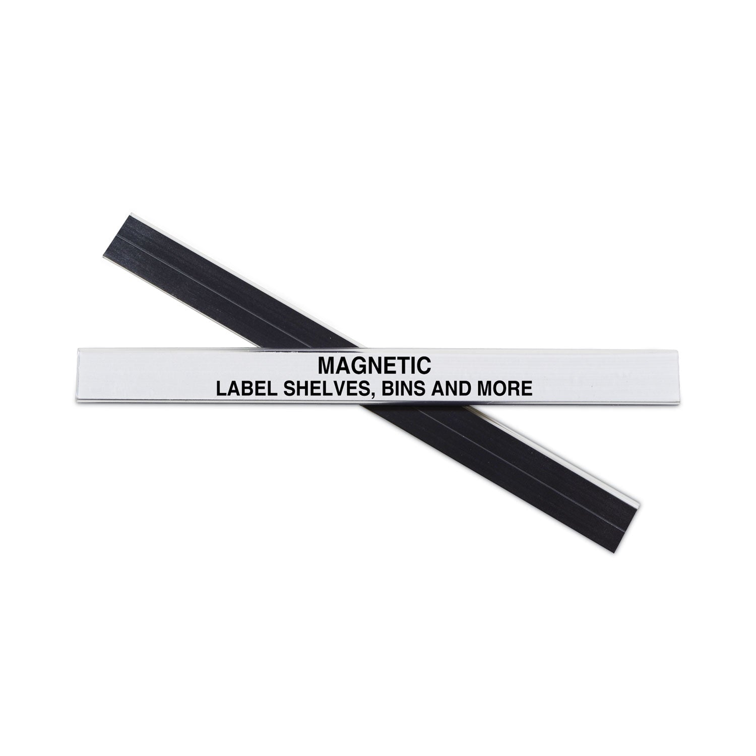 C-Line® HOL-DEX Magnetic Shelf/Bin Label Holders, Side Load, 0.5 x 6,